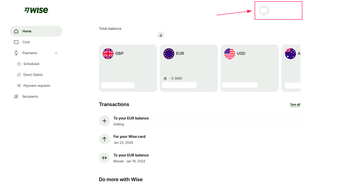 Wise (Transferwise) ba... | RoboLabs